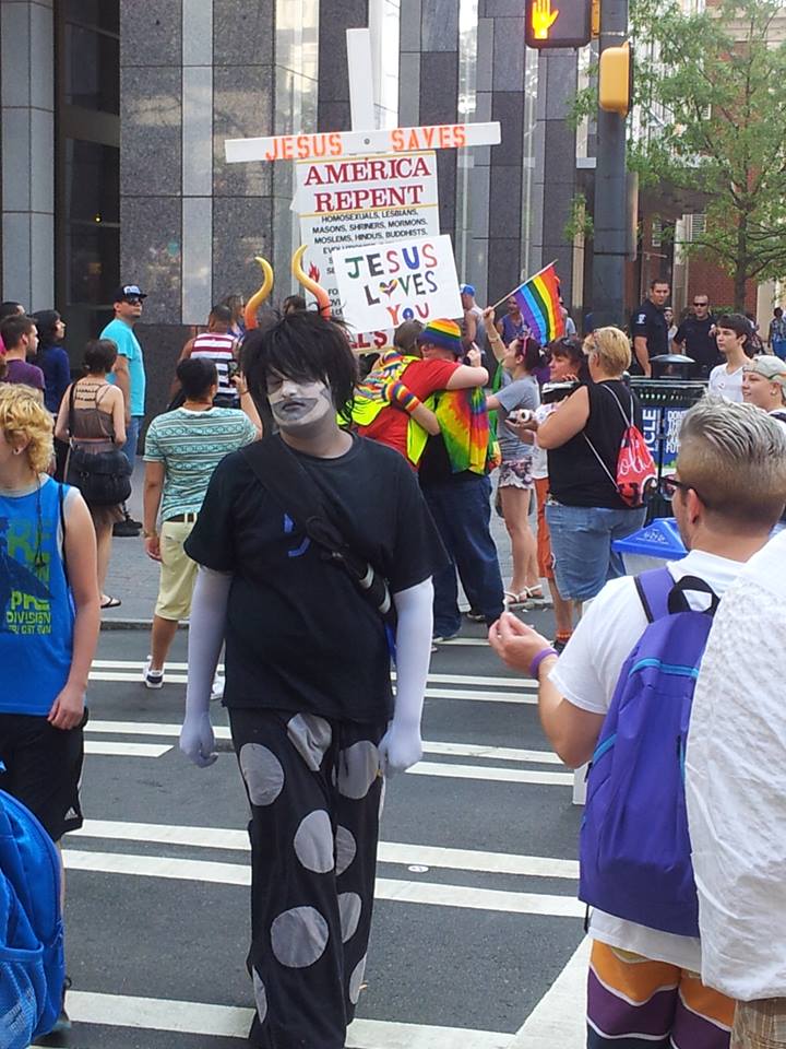 'It's a Sin, But I'm Not Against It:' 'Christian' Pride Fest Attendees ...