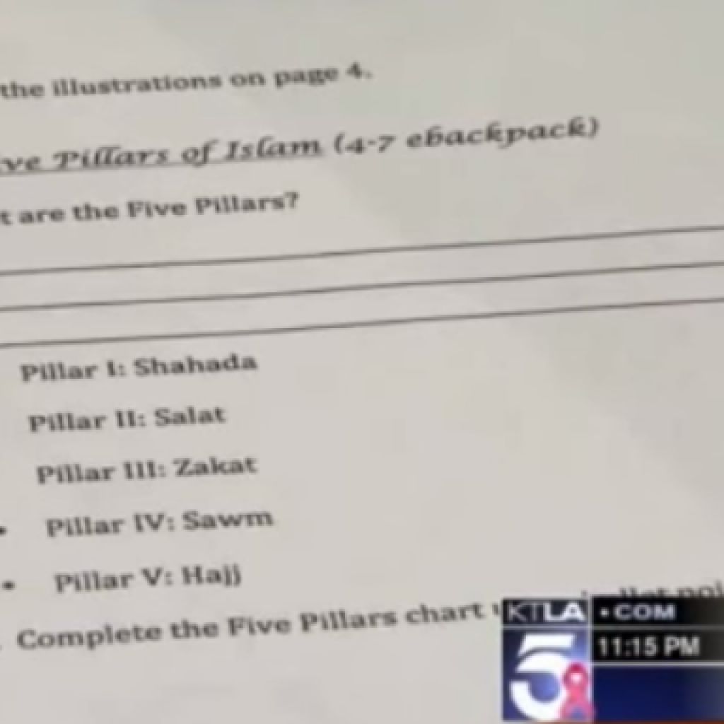 Parents Pull Son from Class After Learning Middle School Teaching 'Five ...